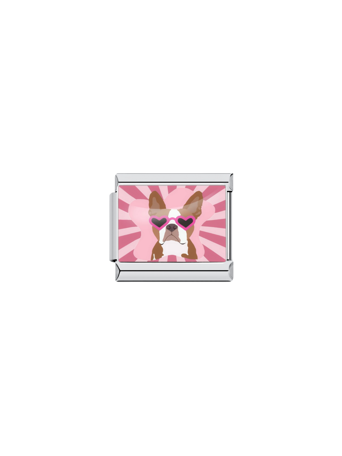 Charm Perro Bulldog Con Lentes – LORENZA